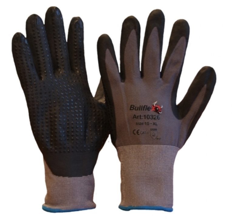 Bull-flex nitrile werkhandschoen - Vermeulen Industrie